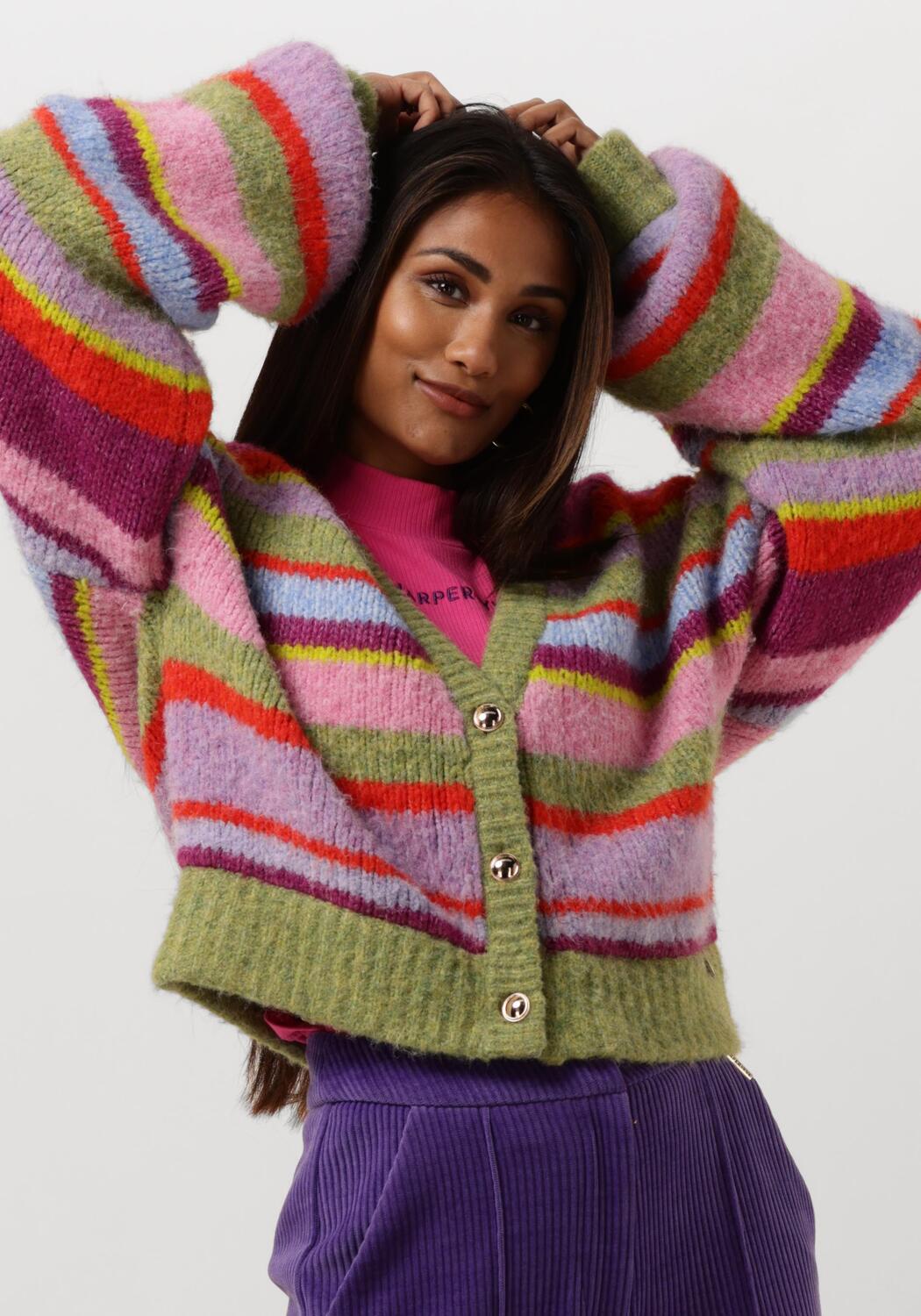 Groene HARPER & YVE Vest NOOR-CA | Omoda