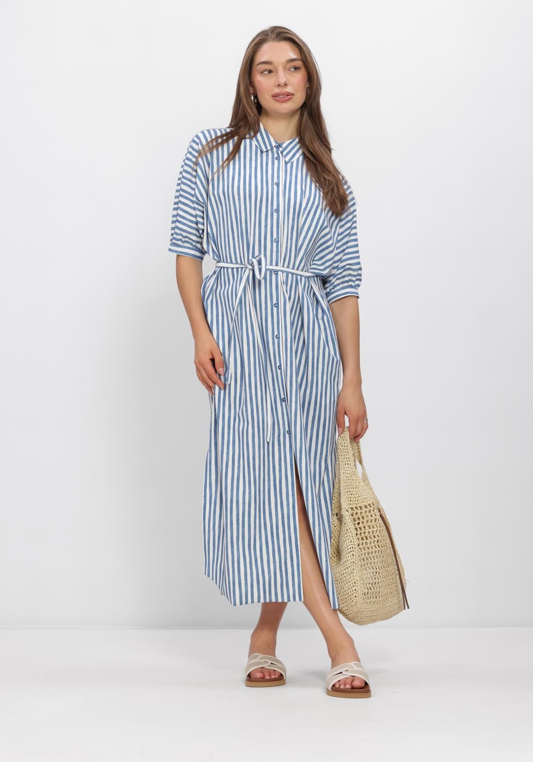 Blauwe JAPAN TKY Jurken YWA DESSIN | Omoda