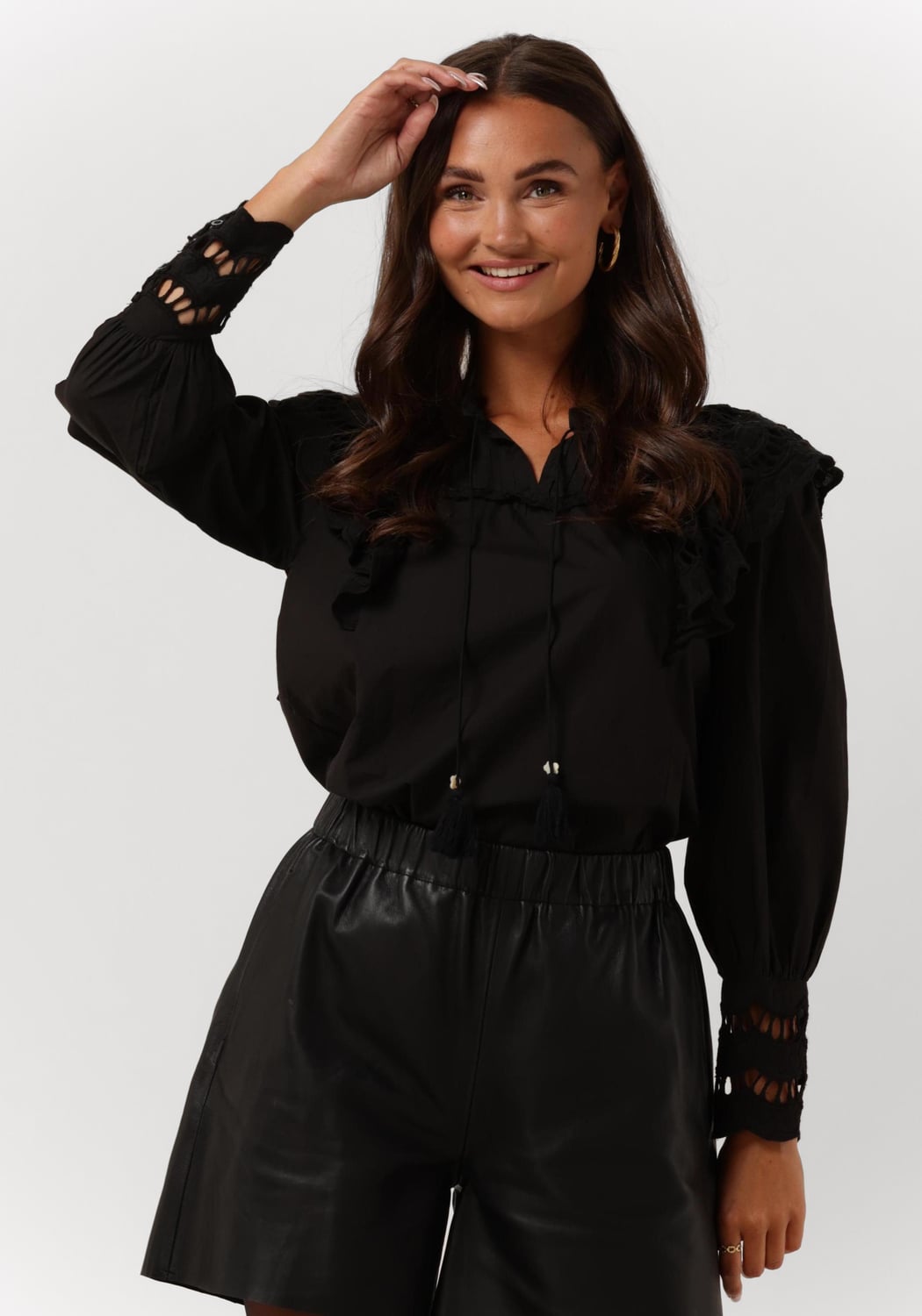 Zwarte MOLIIN Blouses PAISLEY | Omoda