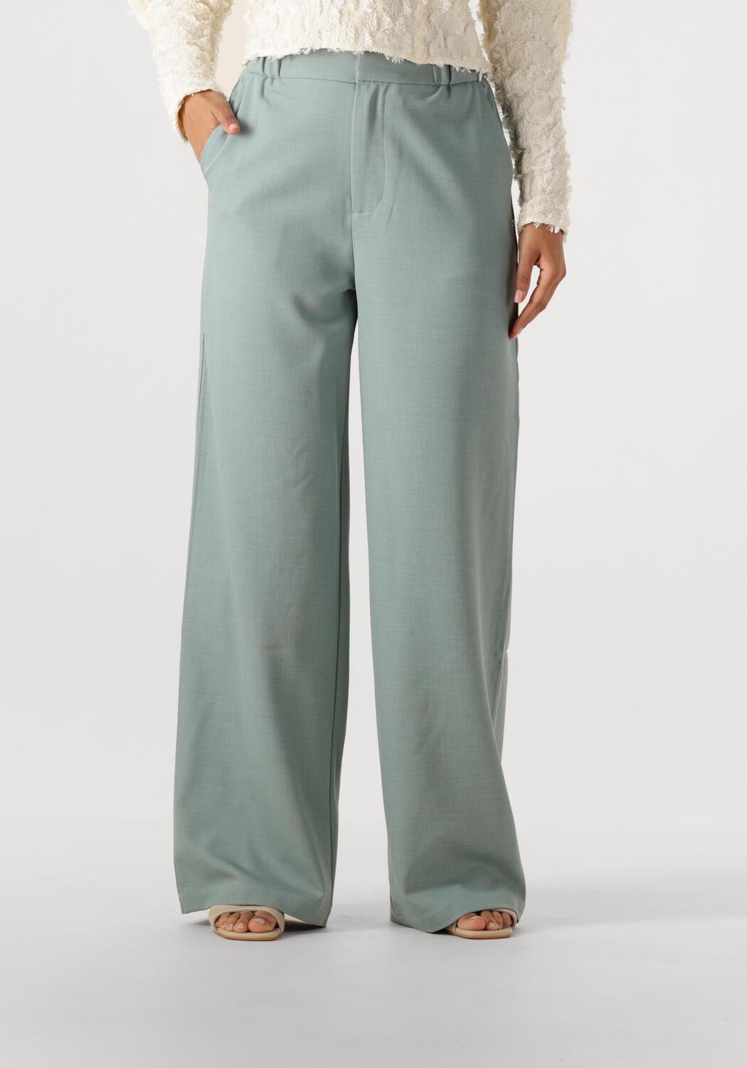 Blauwe AMAYA AMSTERDAM Wijde broek VERA PANTS | Omoda