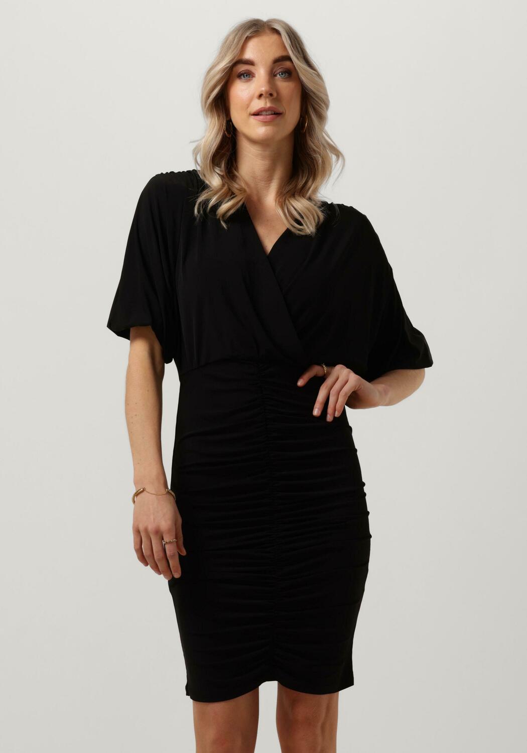 Zwarte SILVIAN HEACH Mini jurk CVP23150VE | Omoda