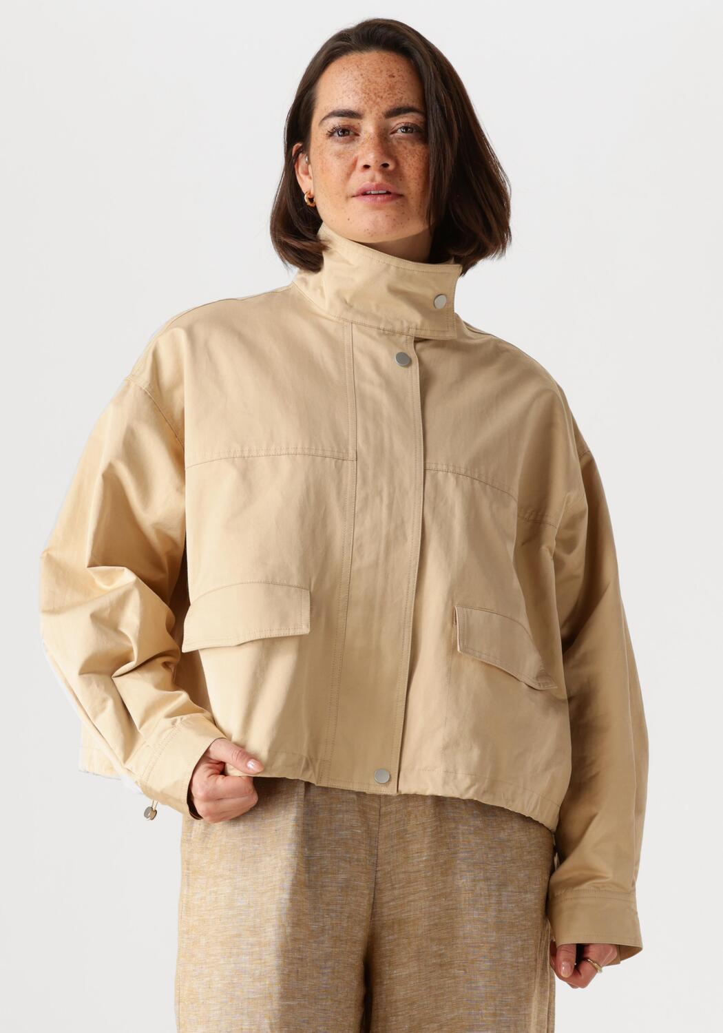 Beige MSCH COPENHAGEN Jack MSCHBLIX JACKET | Omoda