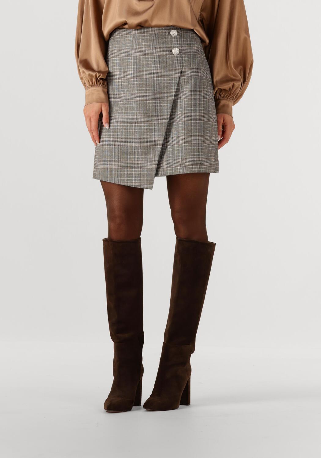 Grijze BRUUNS BAZAAR Midirok BBMAINA SKIRT | Omoda
