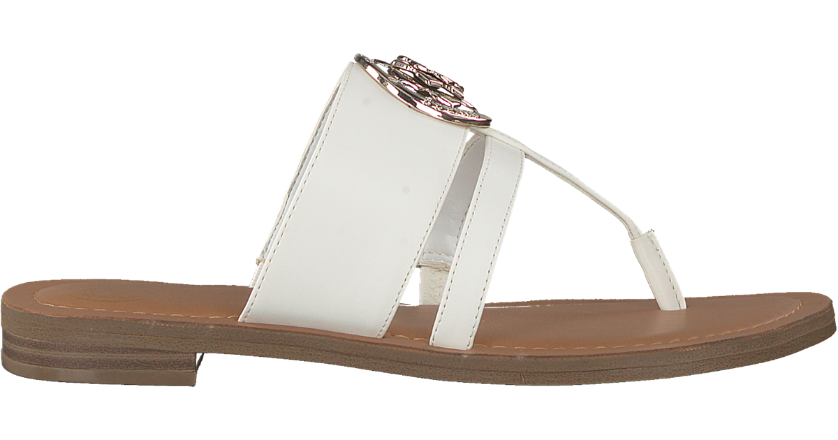 Witte GUESS Slippers GENERA | Omoda