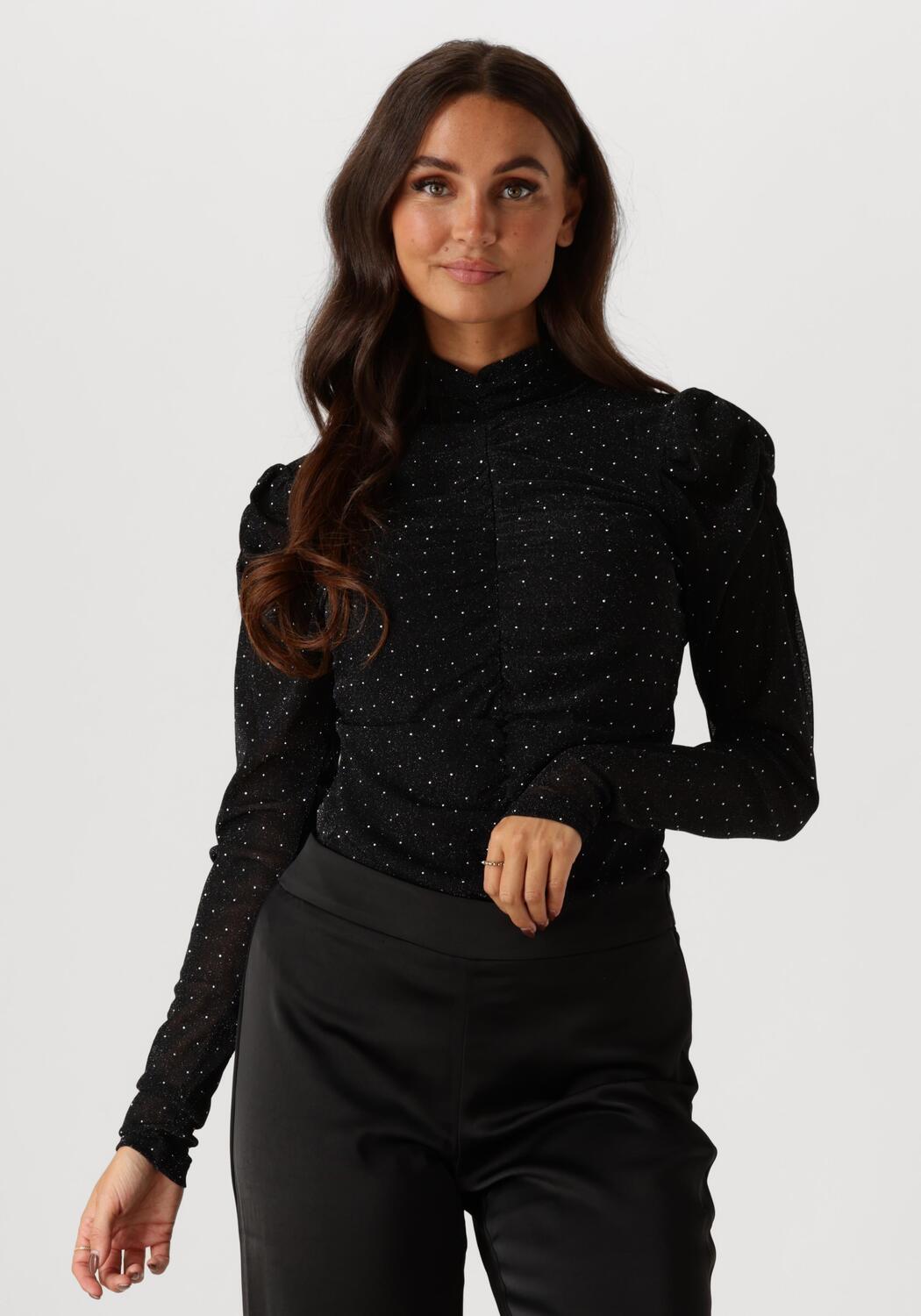 Zwarte AAIKO Top JODY PA 113 | Omoda
