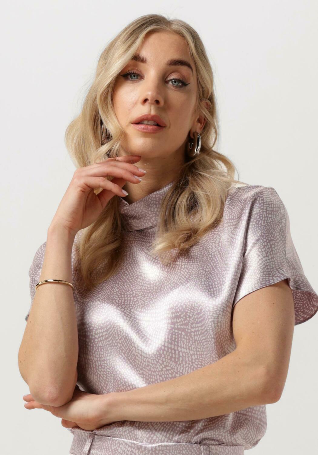 Paarse VANILIA Top PURPLE RAIN LAYER | Omoda