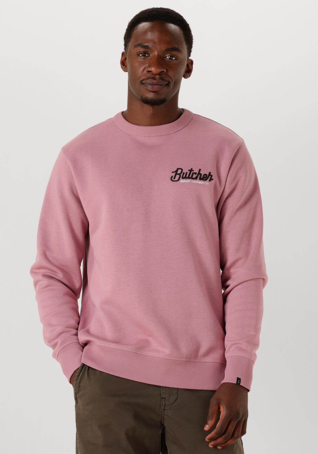 Roze BUTCHER OF BLUE Sweater ARMY BUTCHER CREW | Omoda