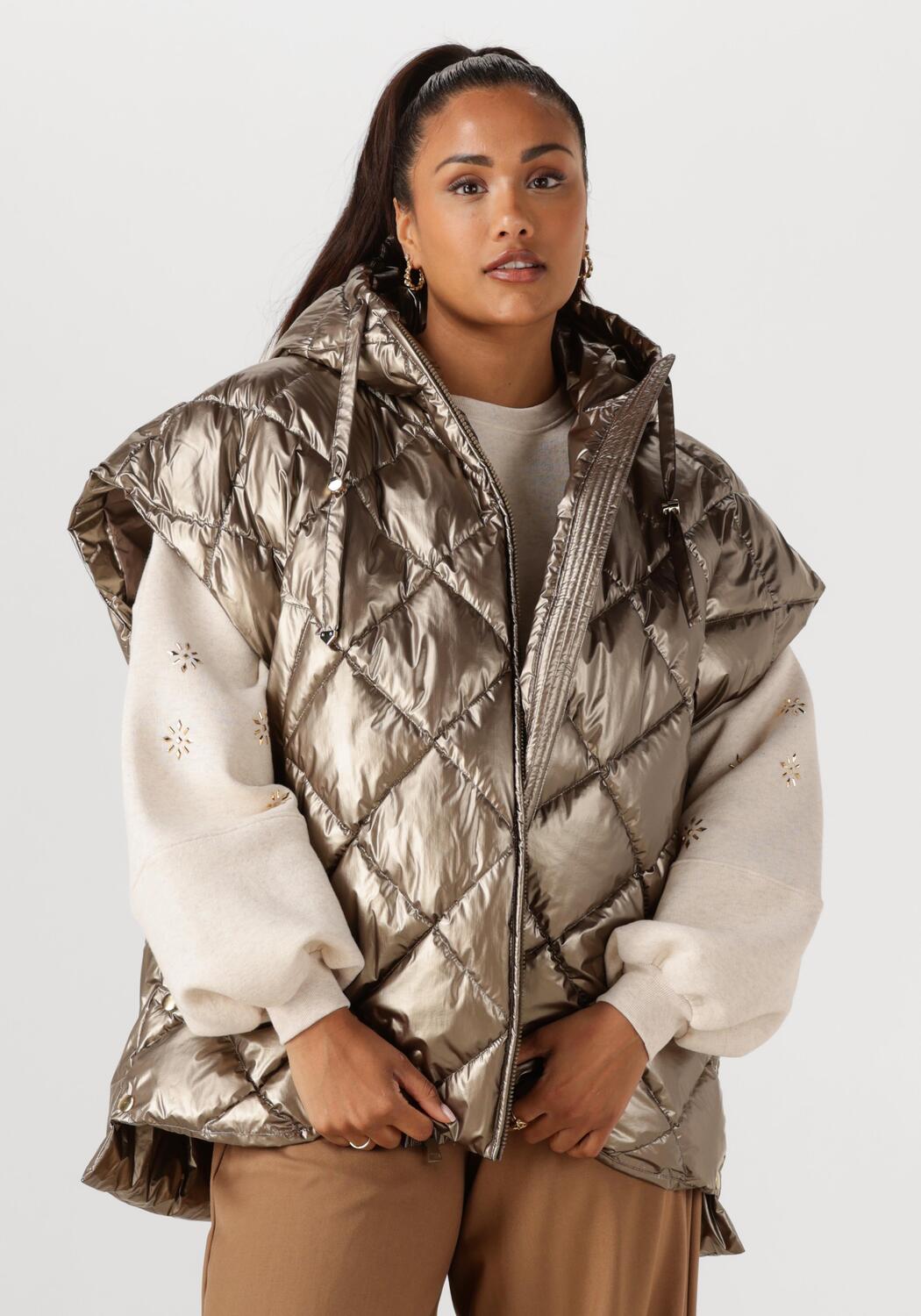 Metallic NUKUS Gewatteerde jas WILLOW JACKET METALLIC | Omoda