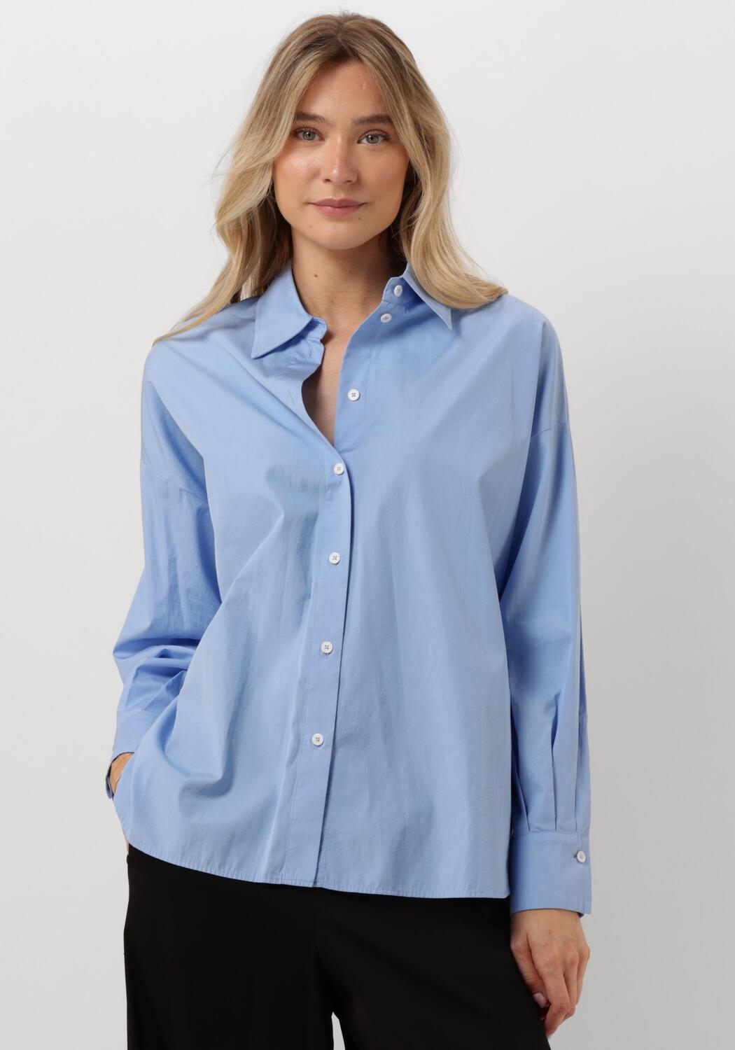 Lichtblauwe DRYKORN Blouse LYSILA | Omoda