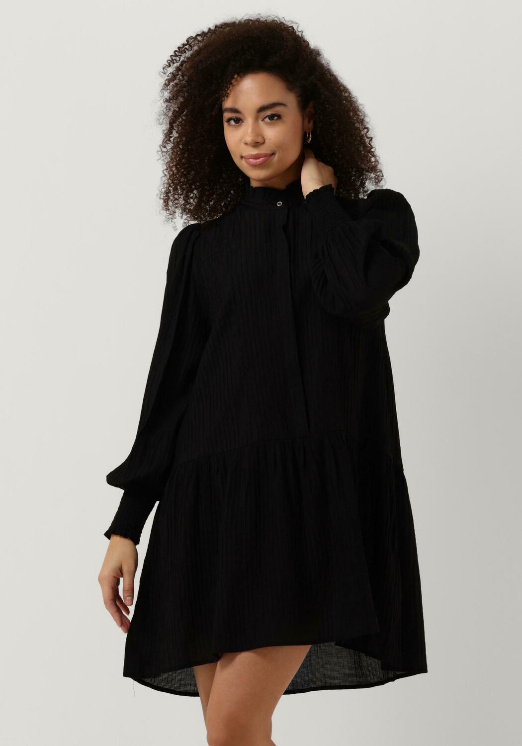 Zwarte CO'COUTURE Mini jurk PETRA DRESS | Omoda