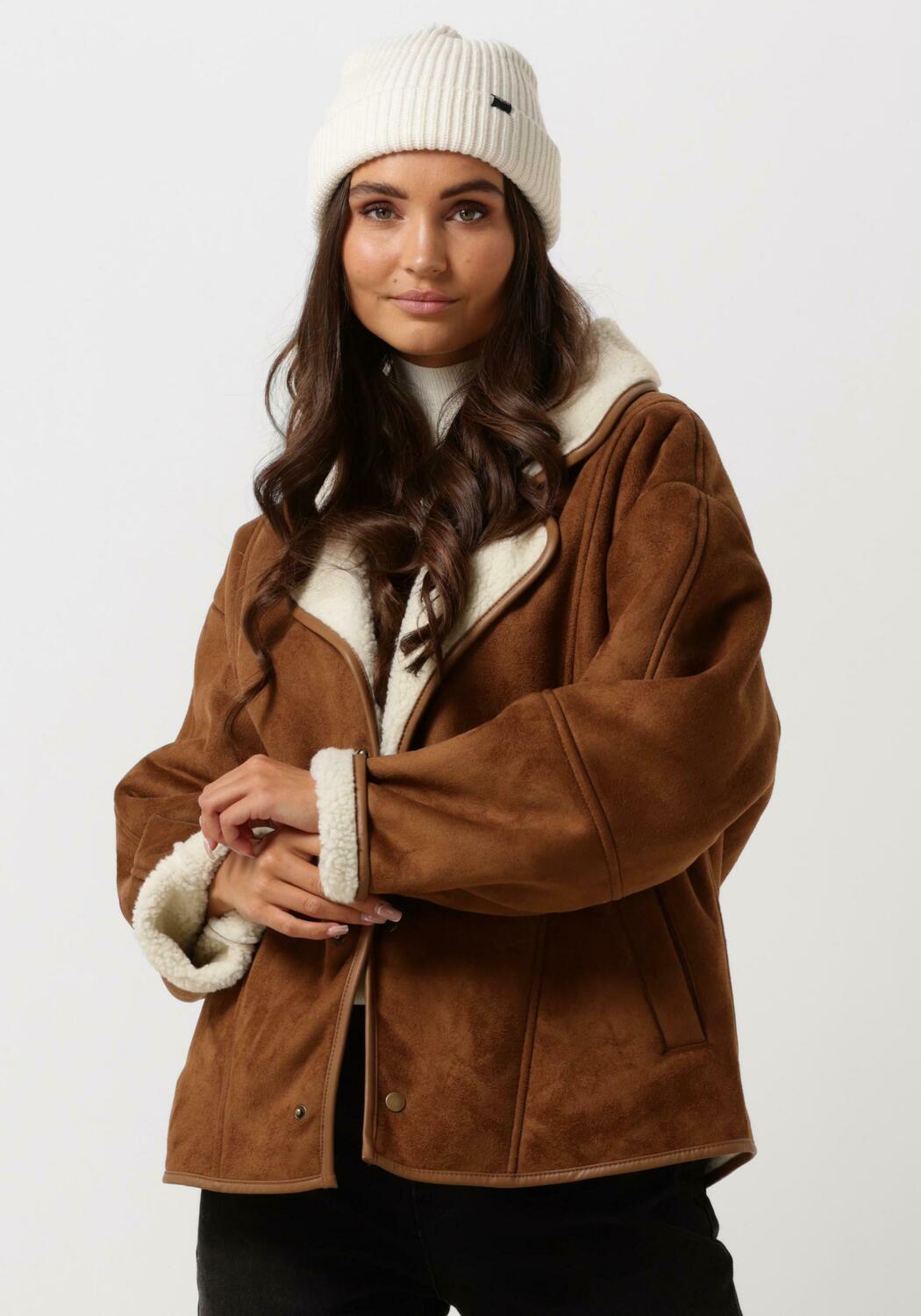 Bruine ANOTHER LABEL Jack CLARISSA JACKET | Omoda