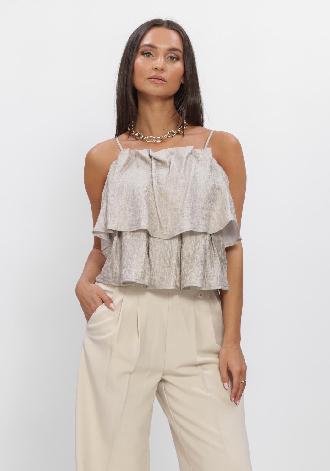 Beige CO'COUTURE Top CHERCC TOP | Omoda