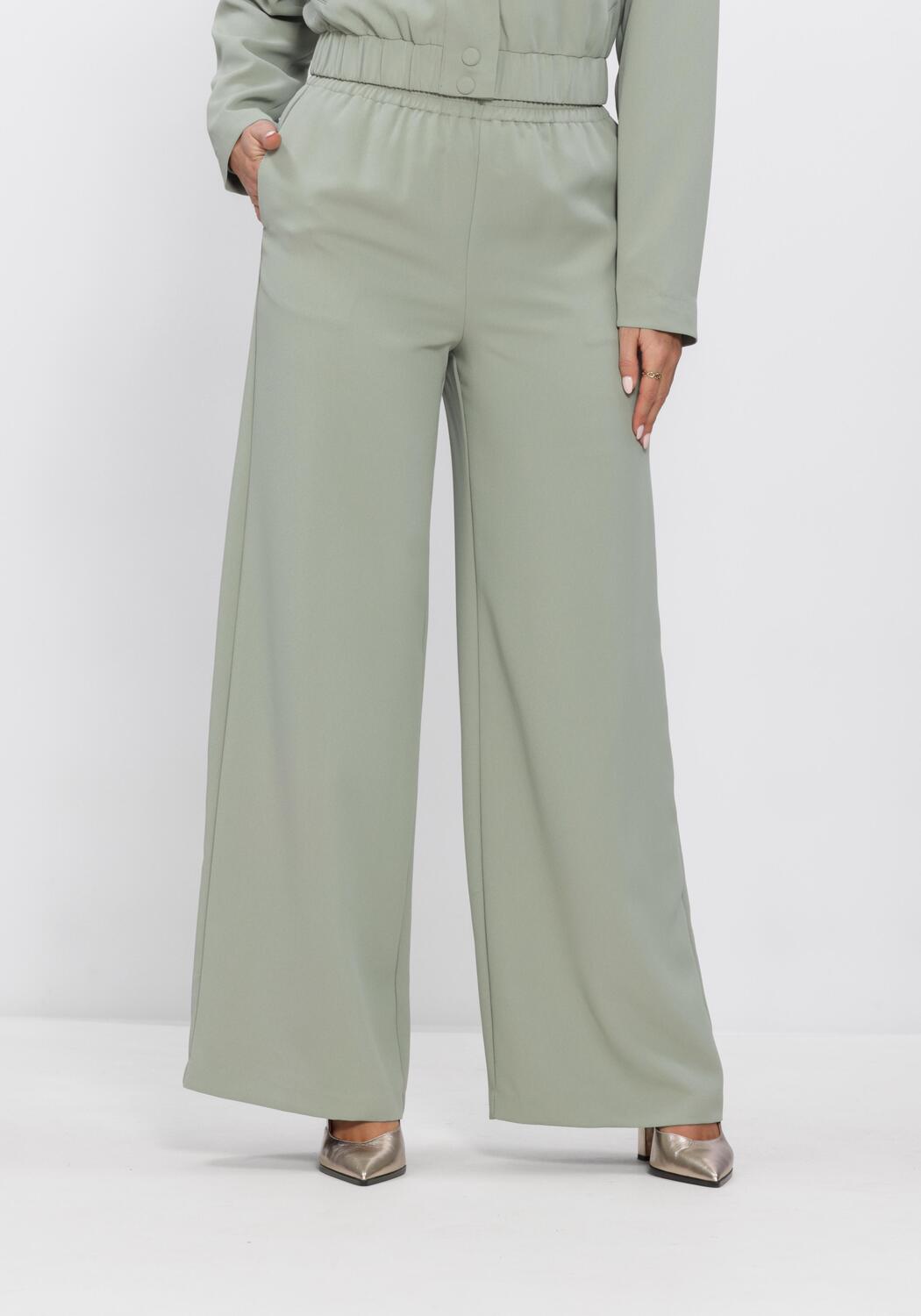 Mint LINA LOCCHI Wijde broek LL-ALBERTINA | Omoda