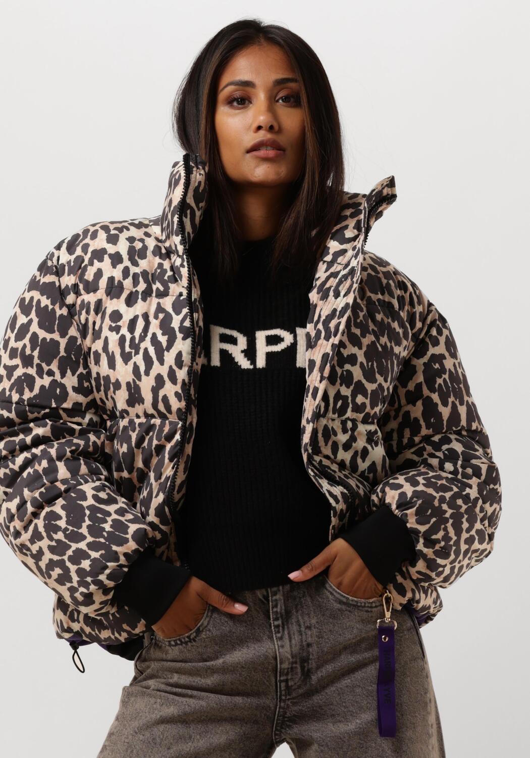 Bruine HARPER & YVE Gewatteerde jas MARLY-CO | Omoda