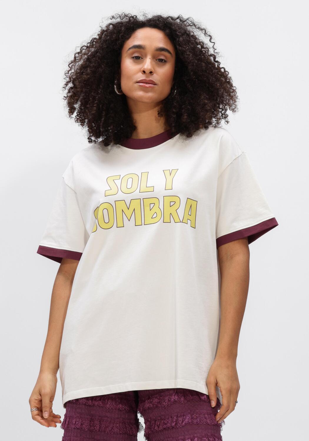 Ecru HARPER & YVE T-shirt SOL-SS | Omoda