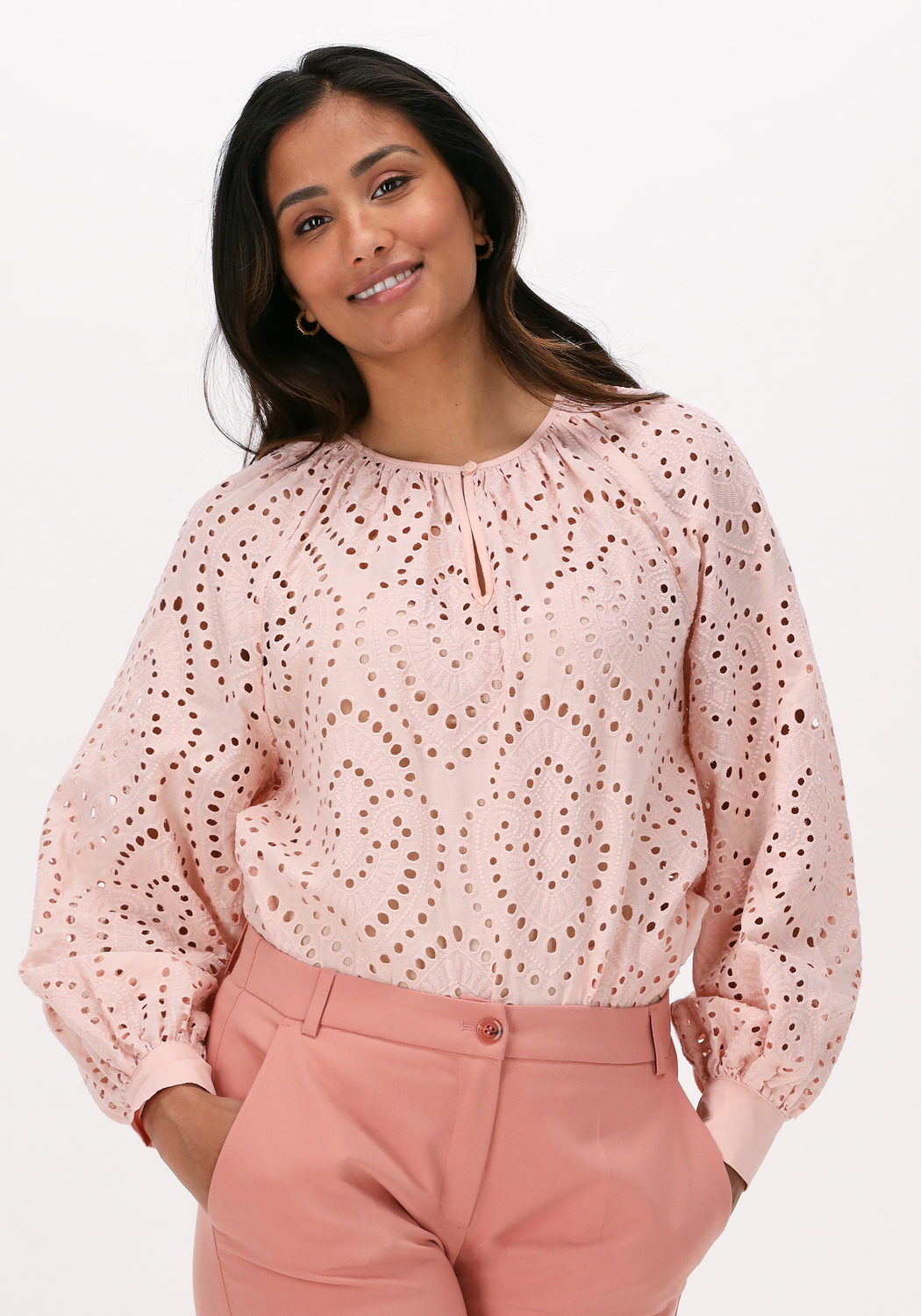 Oranje SUMMUM Blouses TOP CHIFFLY | Omoda