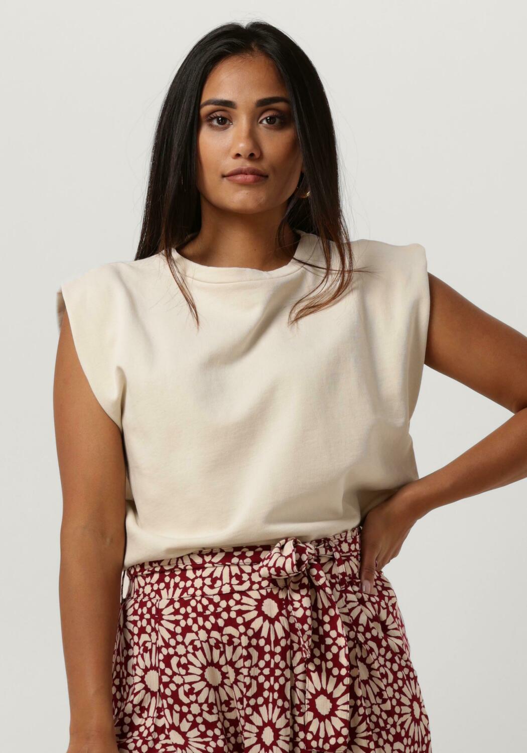 Beige BY-BAR Top DIEDE SWEAT TOP | Omoda