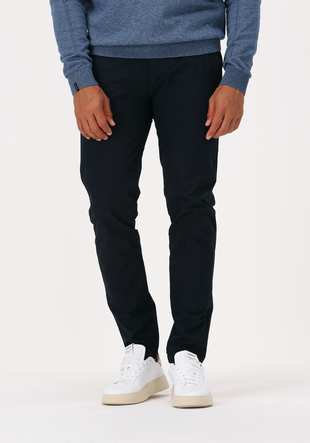 Blauwe VANGUARD Chino V12 CHINO 4WAY STRETCH TWILL | Omoda
