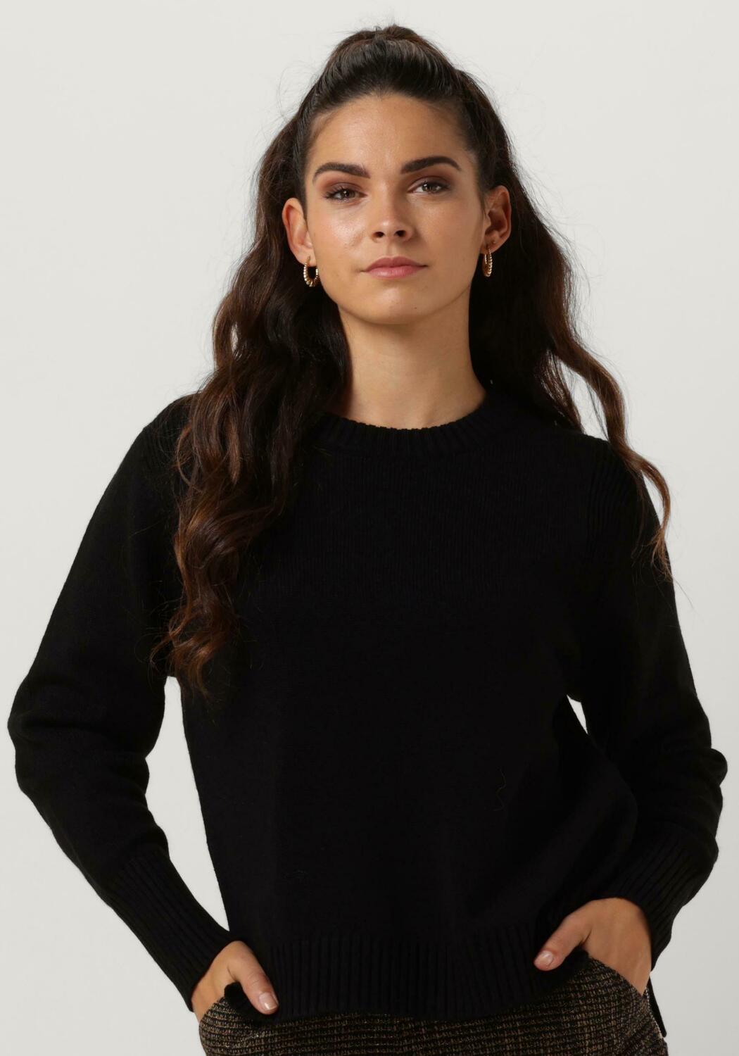 Zwarte CO'COUTURE Trui MERO O KNIT | Omoda