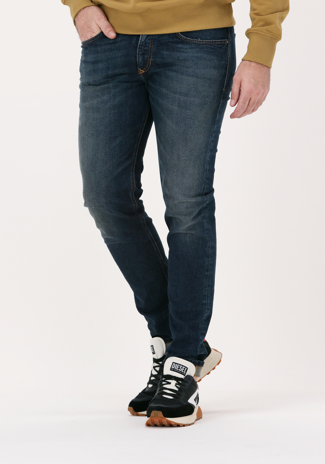 Donkerblauwe DIESEL Skinny jeans 1979 SLEENKER | Omoda
