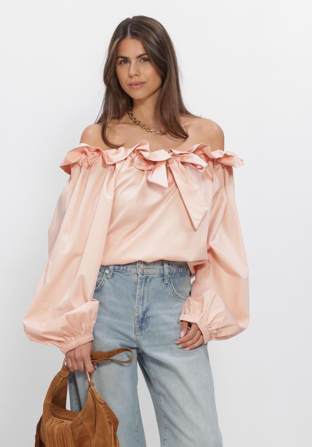 Roze AMAYA AMSTERDAM Blouses DANE BLOUSE | Omoda
