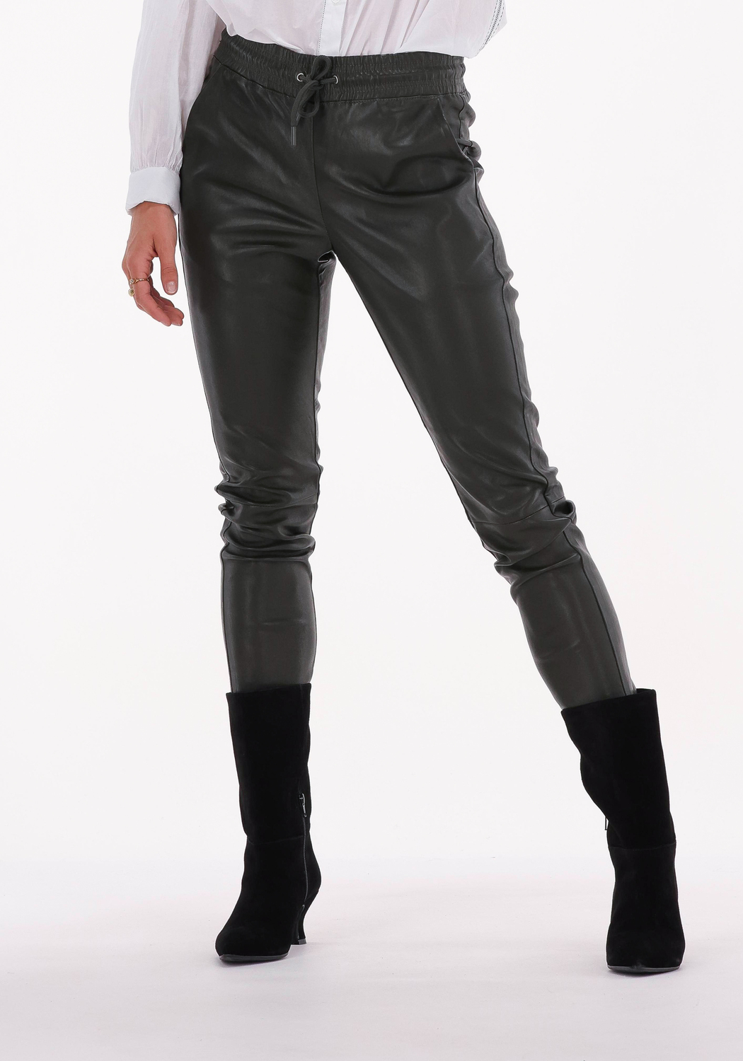 Groene GOOSECRAFT Pantalon AMY SPIRIT PANTS | Omoda