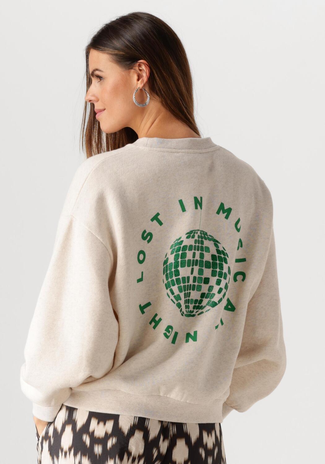 Beige BY-BAR Sweater BIBI DISCO SWEATER | Omoda