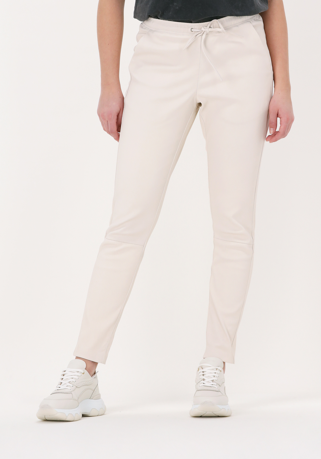 Witte GOOSECRAFT Pantalon AMY LOVE PANTS | Omoda