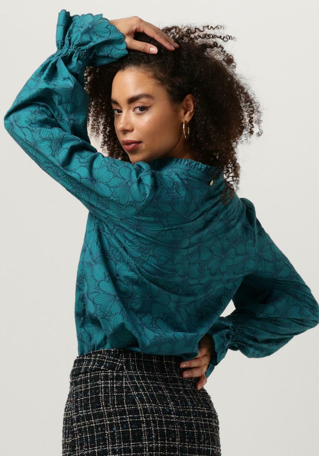 Groene FABIENNE CHAPOT Blouses BENTE BLOUSE | Omoda