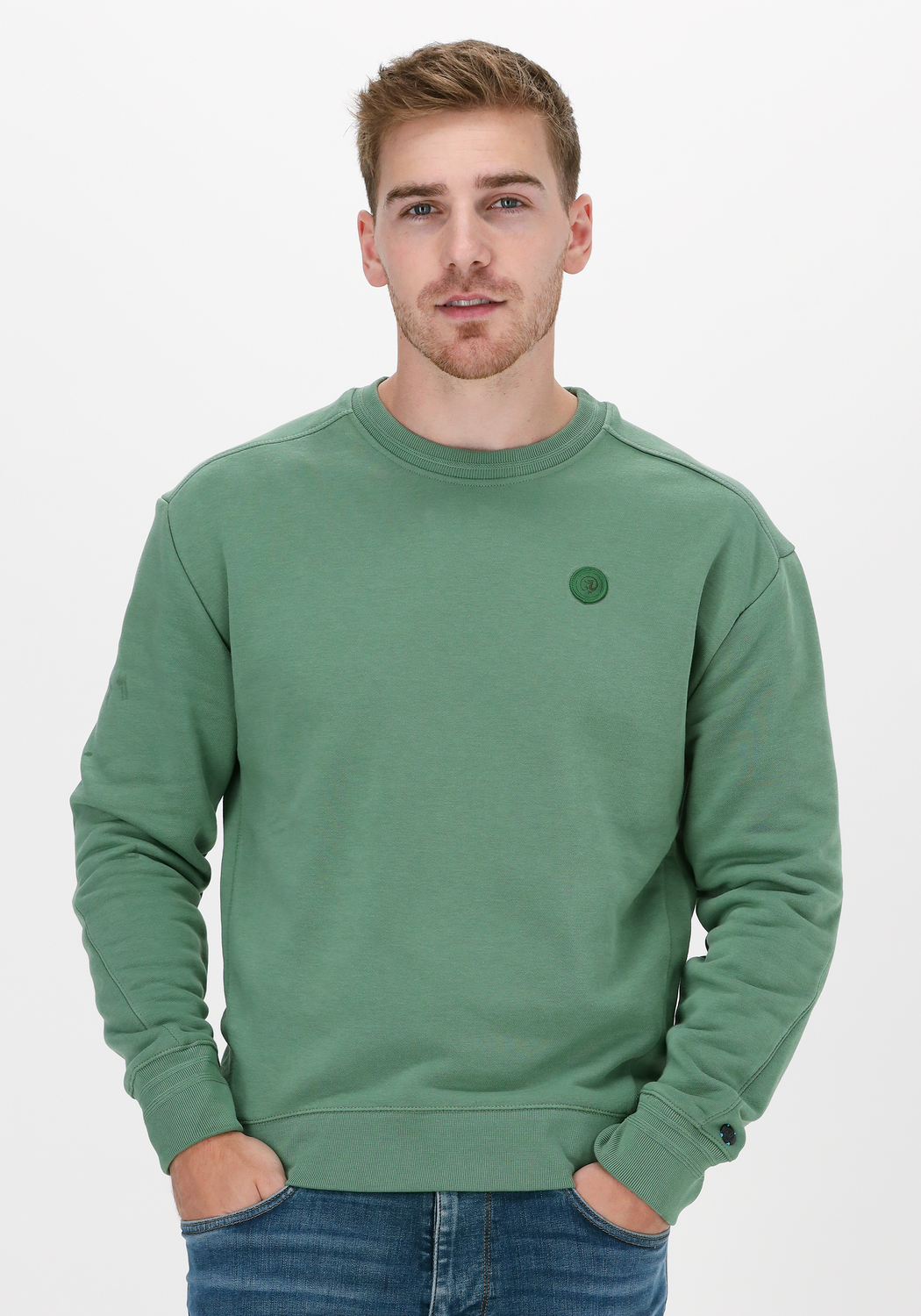 Mint CAST IRON Sweater R-NECK RELAXED FIT ESSENTIAL S | Omoda