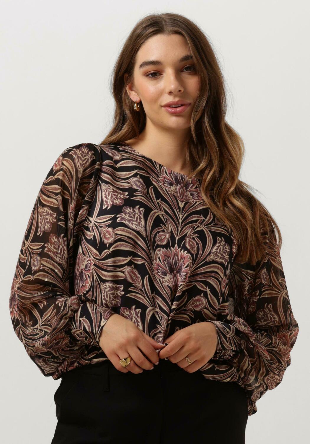 Multi SUMMUM Blouses TOP FLOWERS VISCOSE | Omoda