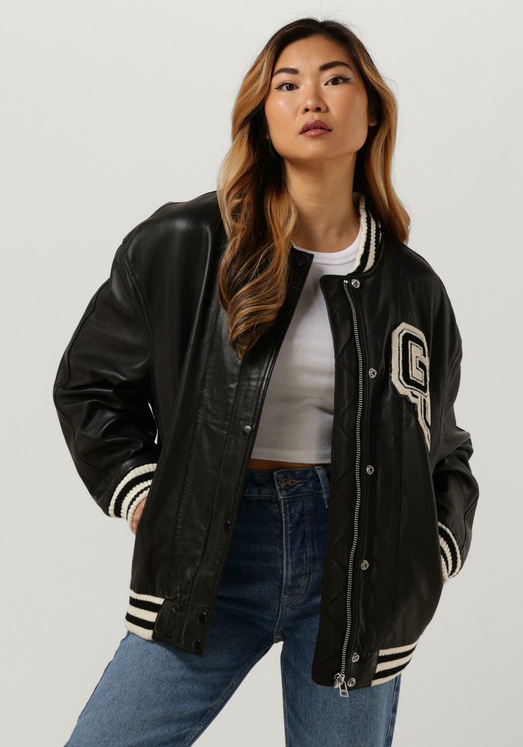 Zwarte GOOSECRAFT Jack GC WILLOW BOMBER | Omoda