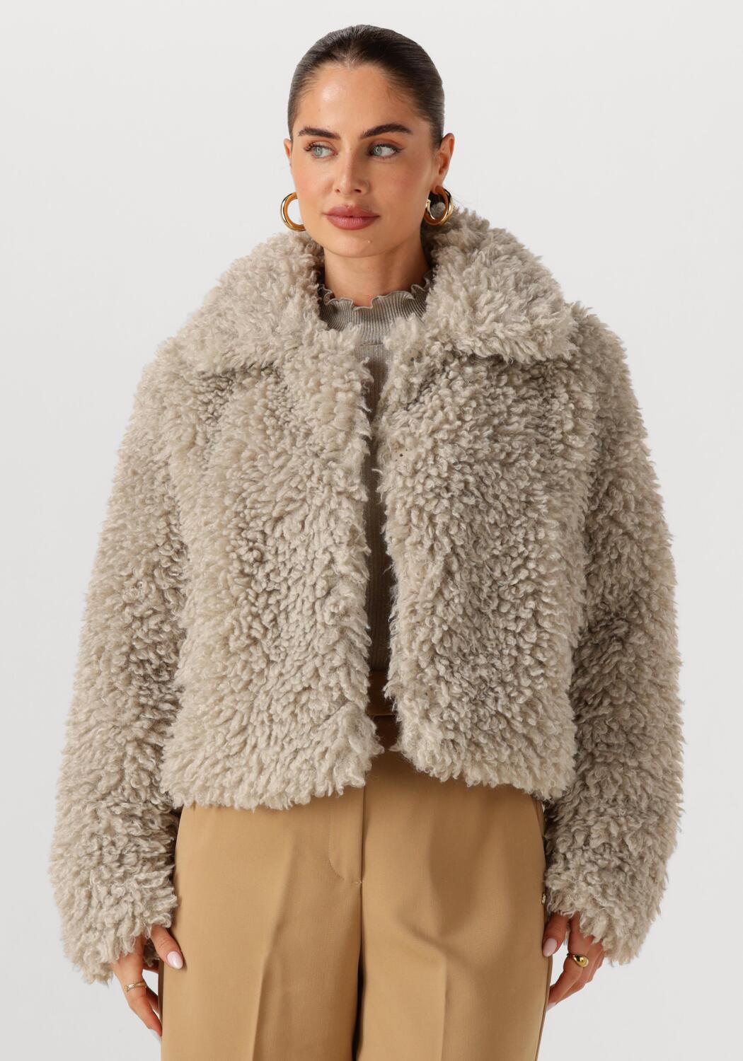 Taupe JOSH V Teddy jas LISA | Omoda