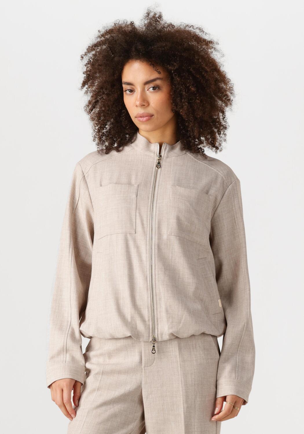 Witte MOS MOSH Blouses MMPETRA FLAIR JACKET | Omoda