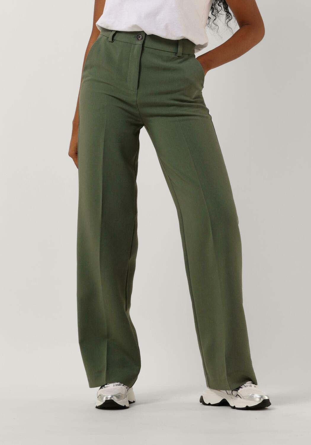 Groene MODSTRÖM Pantalon GALE PANTS | Omoda