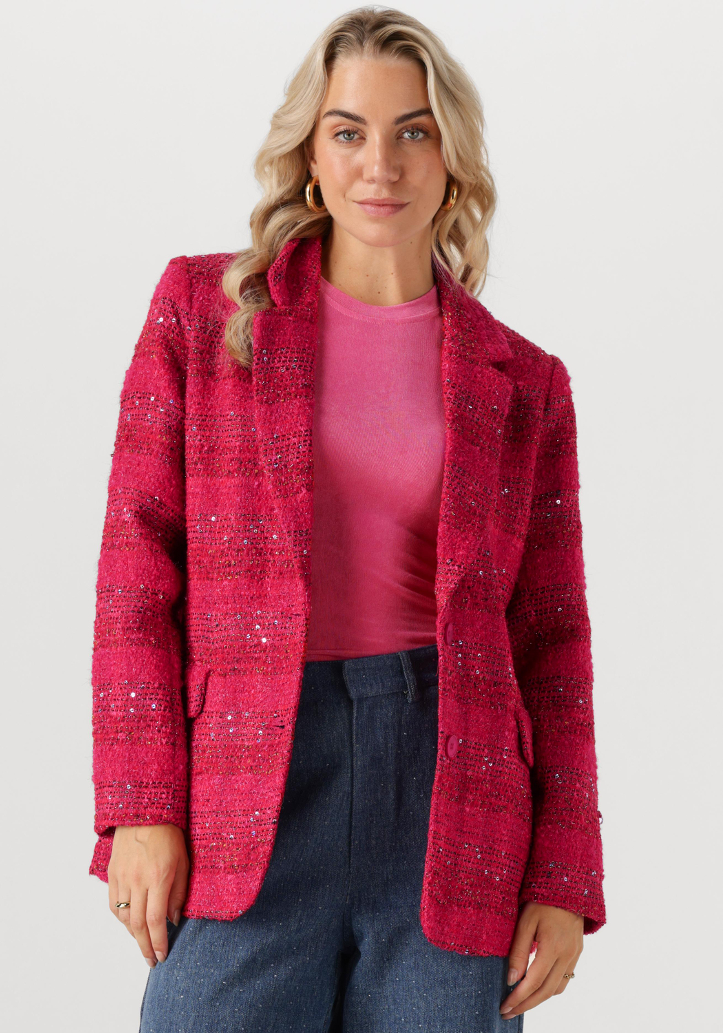 Fuchsia STUDIO AMAYA Blazer OLIVIA | Omoda