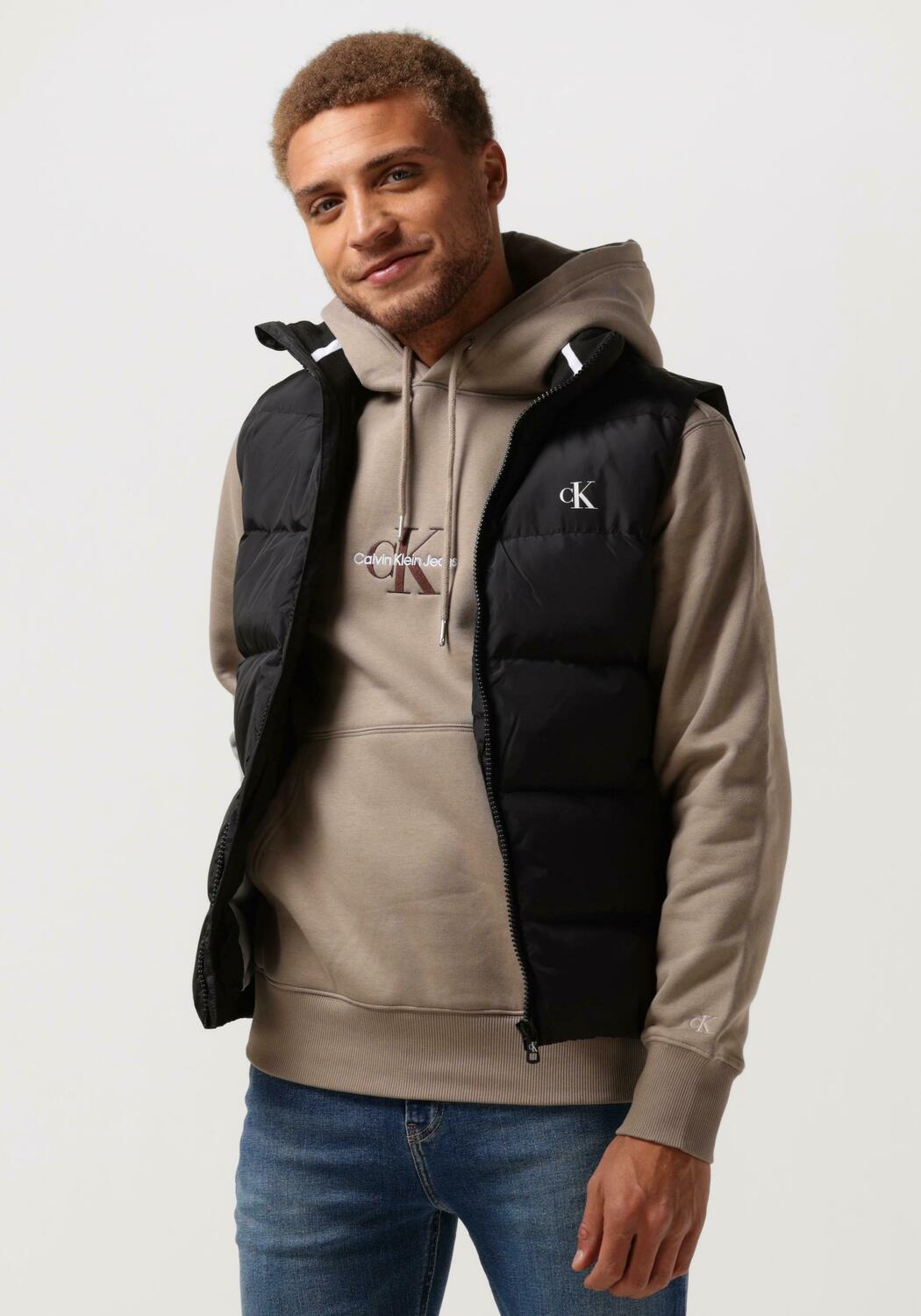 Zwarte CALVIN KLEIN Bodywarmer ESS DOWN VEST | Omoda