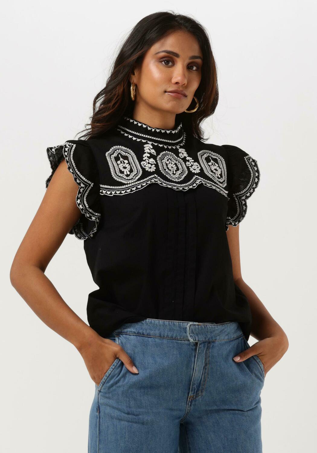 Zwarte TWINSET MILANO Top 9814659-CPC | Omoda