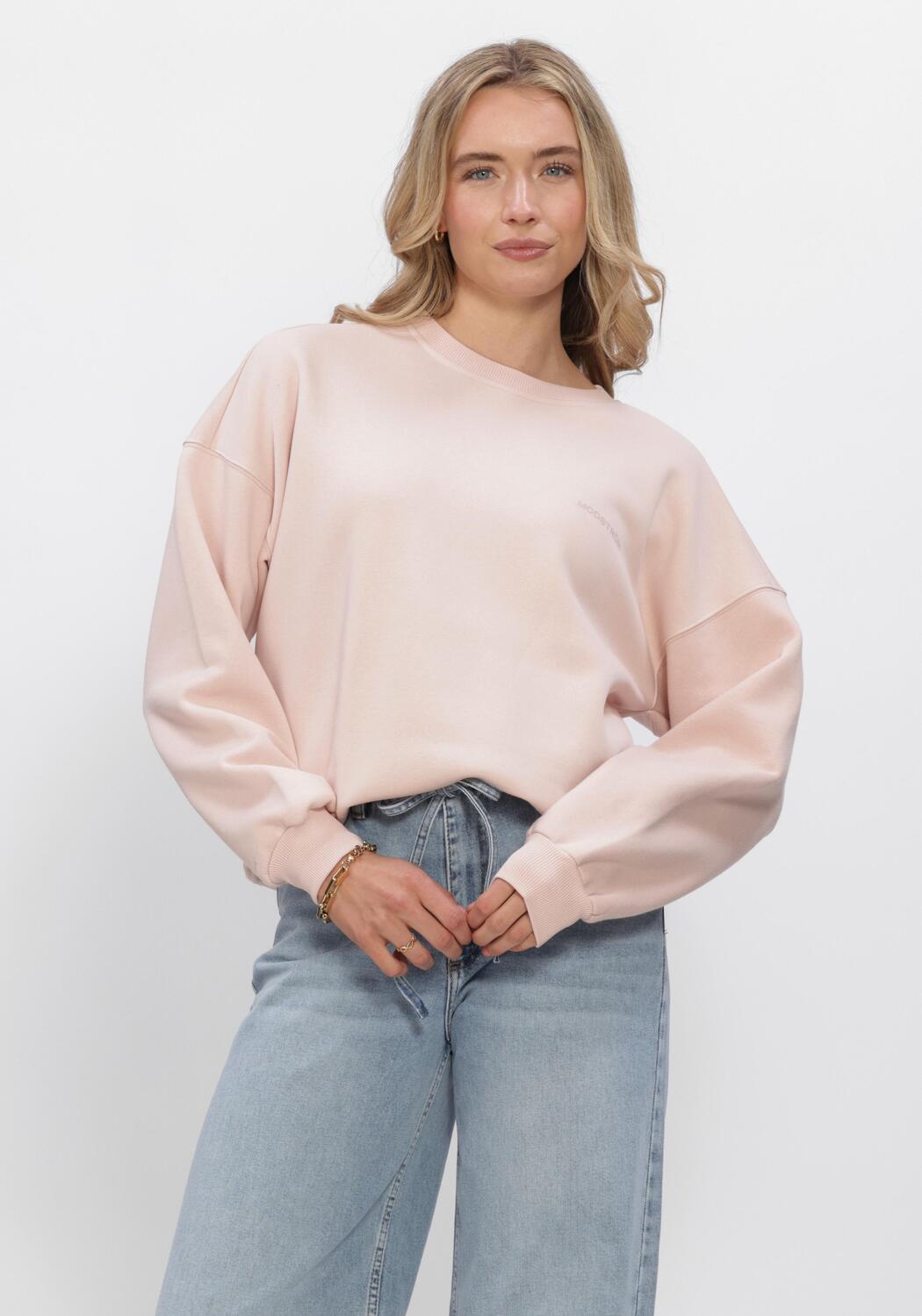 Lichtroze MODSTRÖM Sweater PAULAMD SWEAT | Omoda