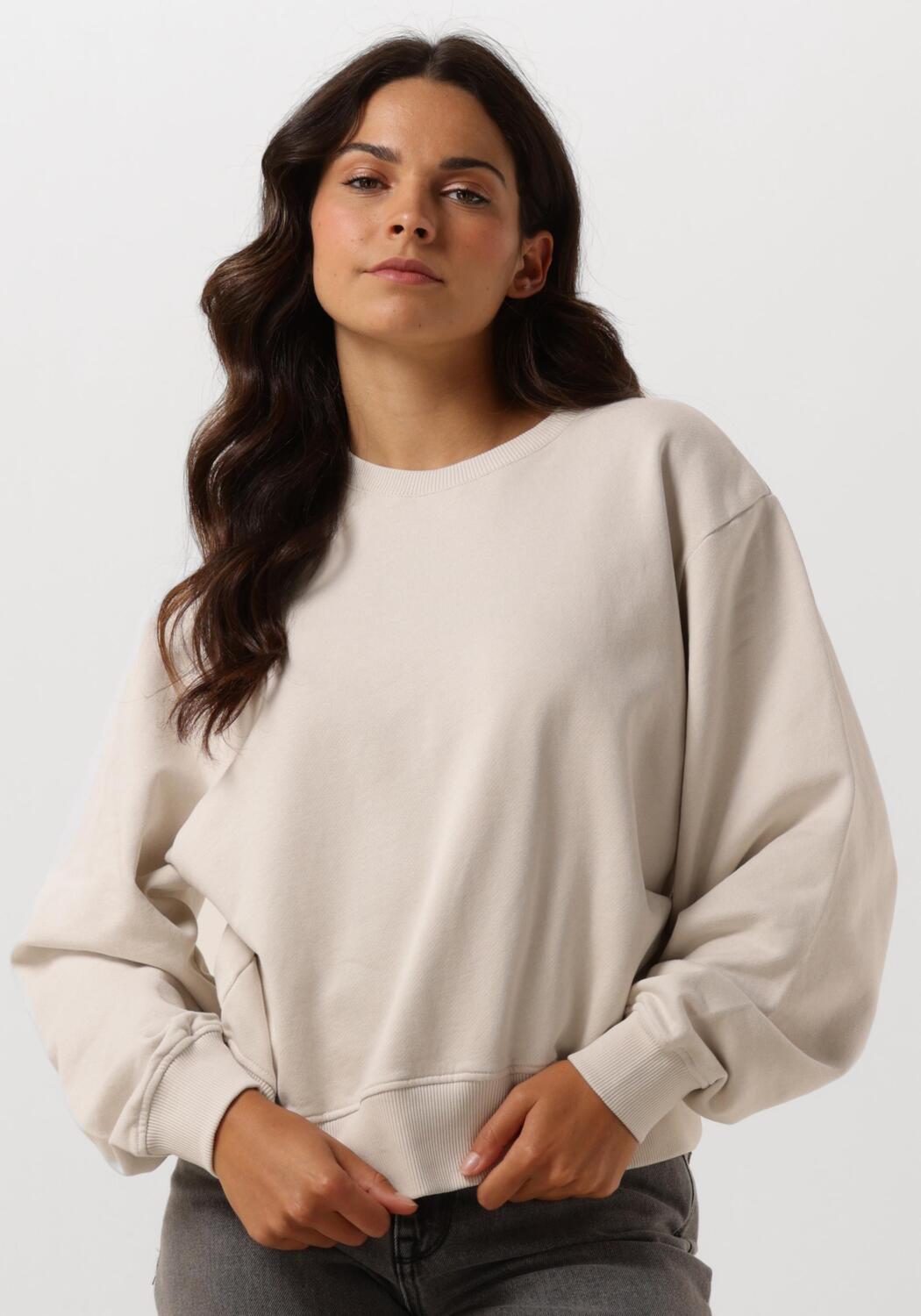 Ecru CIRCLE OF TRUST Trui IDA SWEAT | Omoda