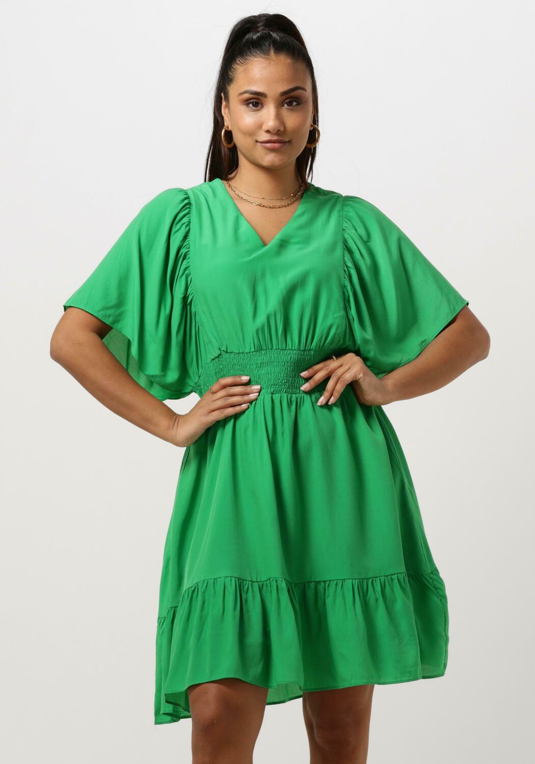 Groene CO'COUTURE Mini jurk SAMIA SUM CROP DRESS | Omoda