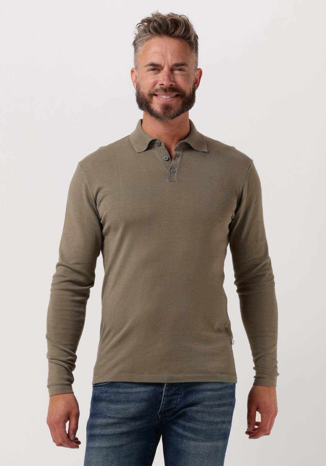 Taupe THE GOODPEOPLE Polo KAI | Omoda