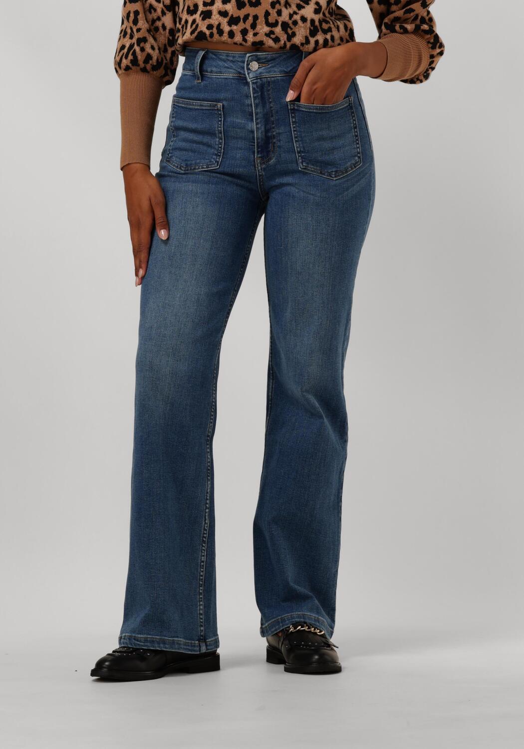 Blauwe JANICE Straight leg jeans JAGGER | Omoda