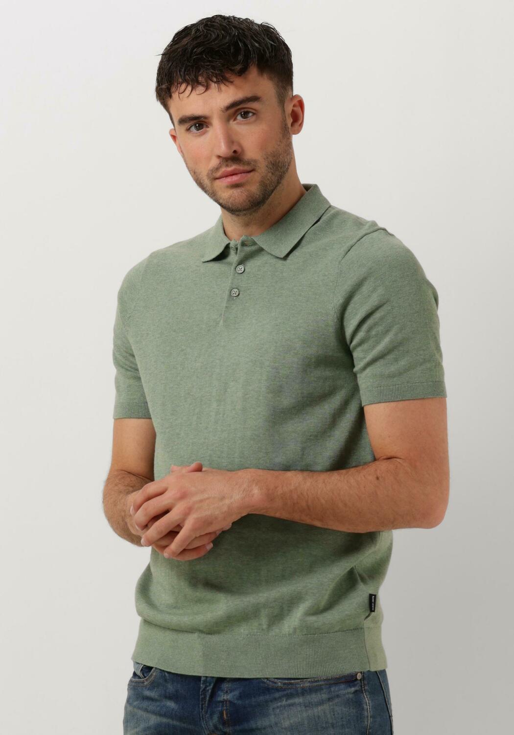 Groene SAINT STEVE Polo CHRIS | Omoda