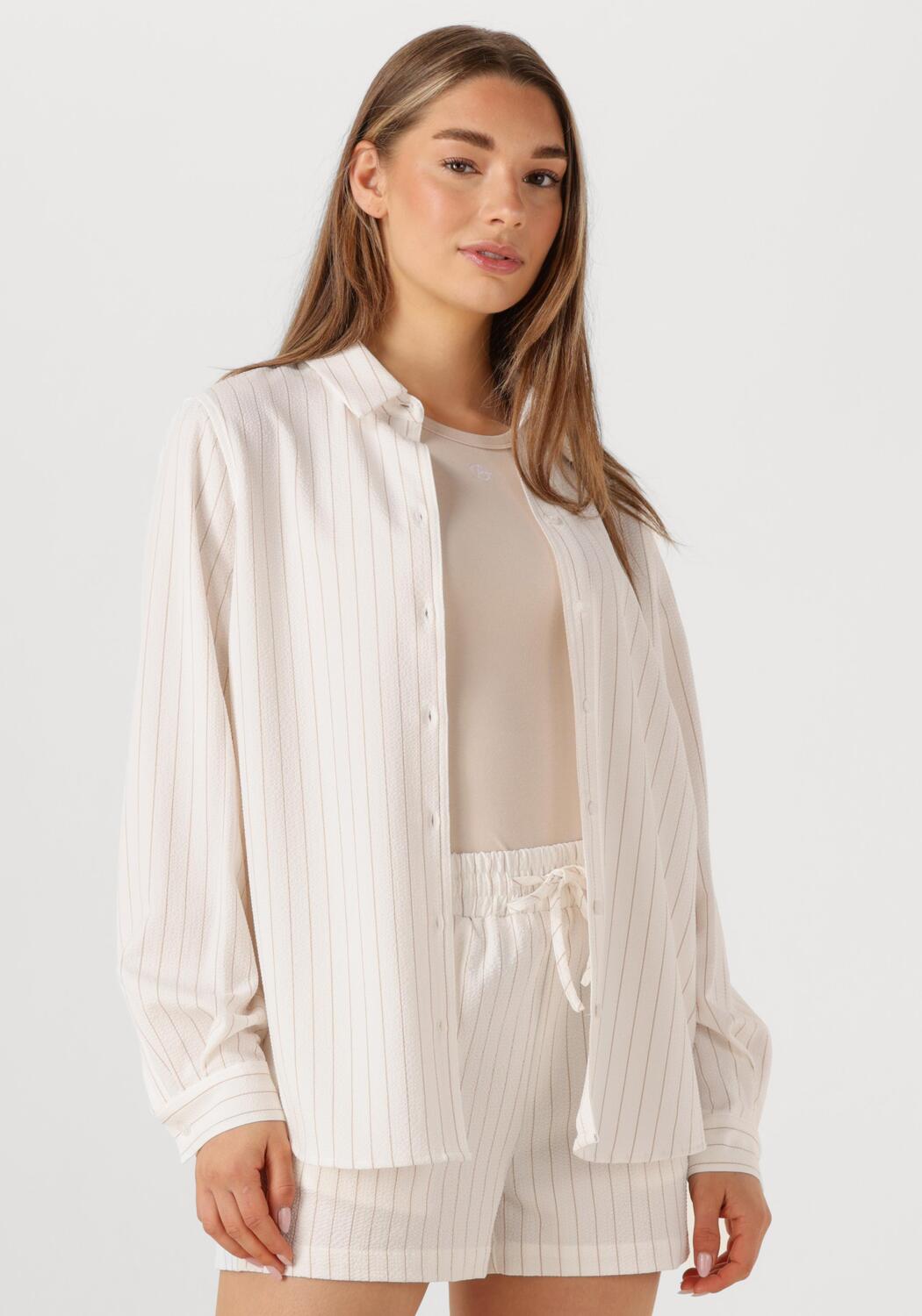 Gebroken wit AIMEE THE LABEL Blouses BLAIRE STRIPE | Omoda