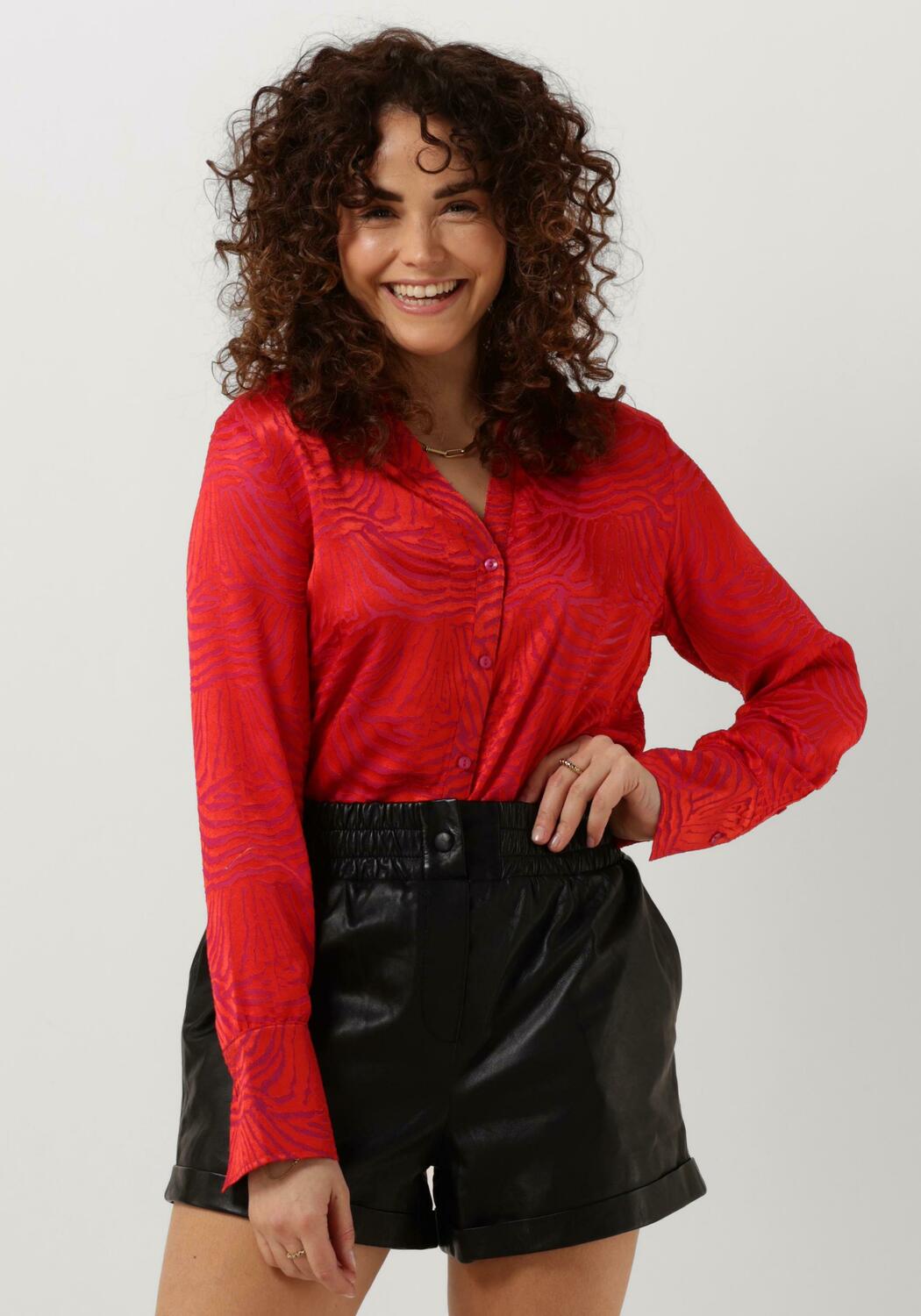 Rode FREEBIRD Blouse WV-JACQ-ANIMAL-VIS-23-1 | Omoda