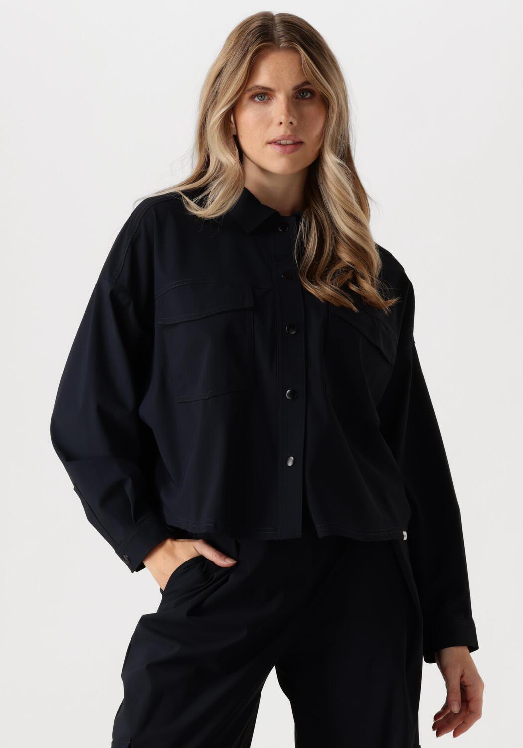 Donkerblauwe PENN & INK Blouses W24N1557LTD | Omoda