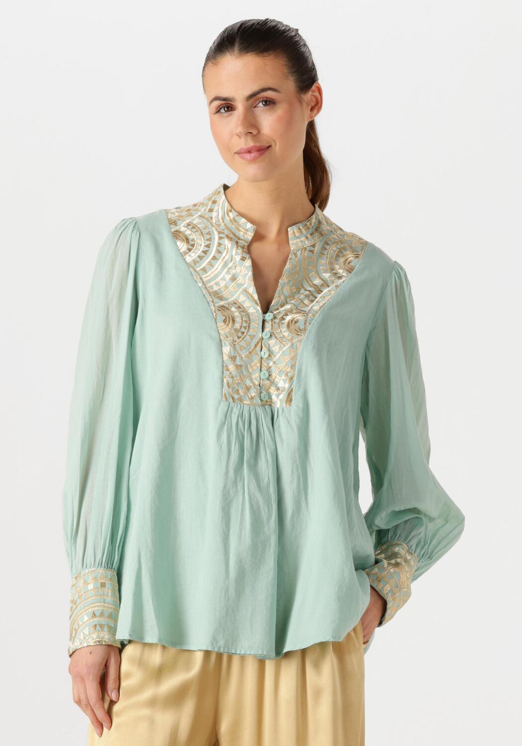 Mint GREEK ARCHAIC KORI Blouses 340452 | Omoda