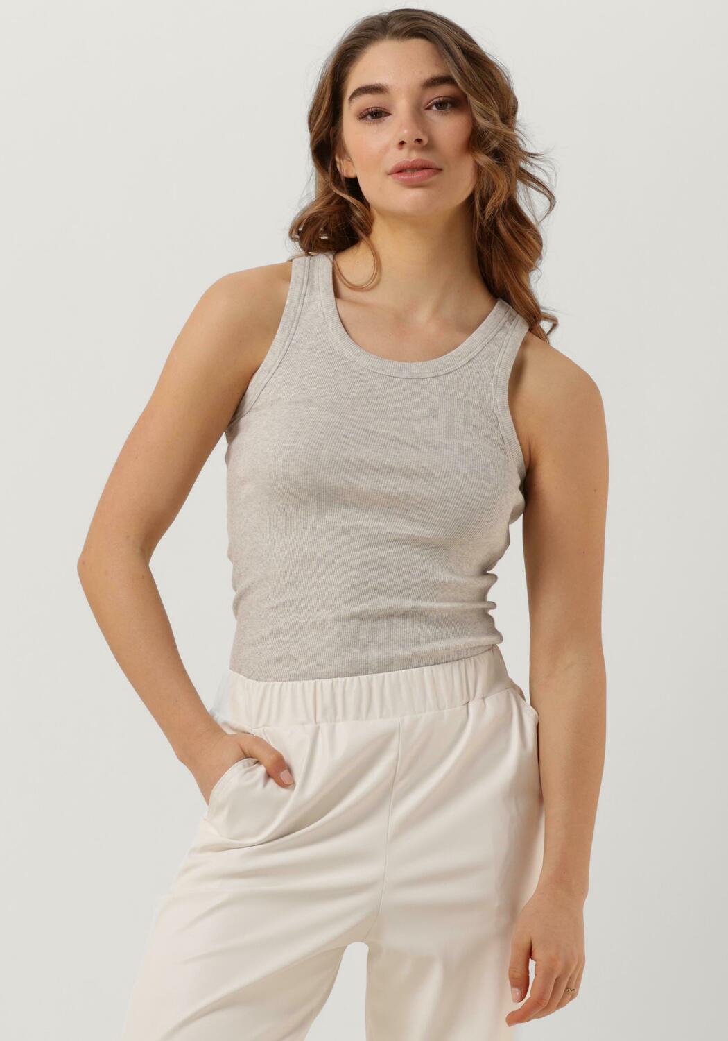 Grijze KNIT-TED Top ELLA | Omoda