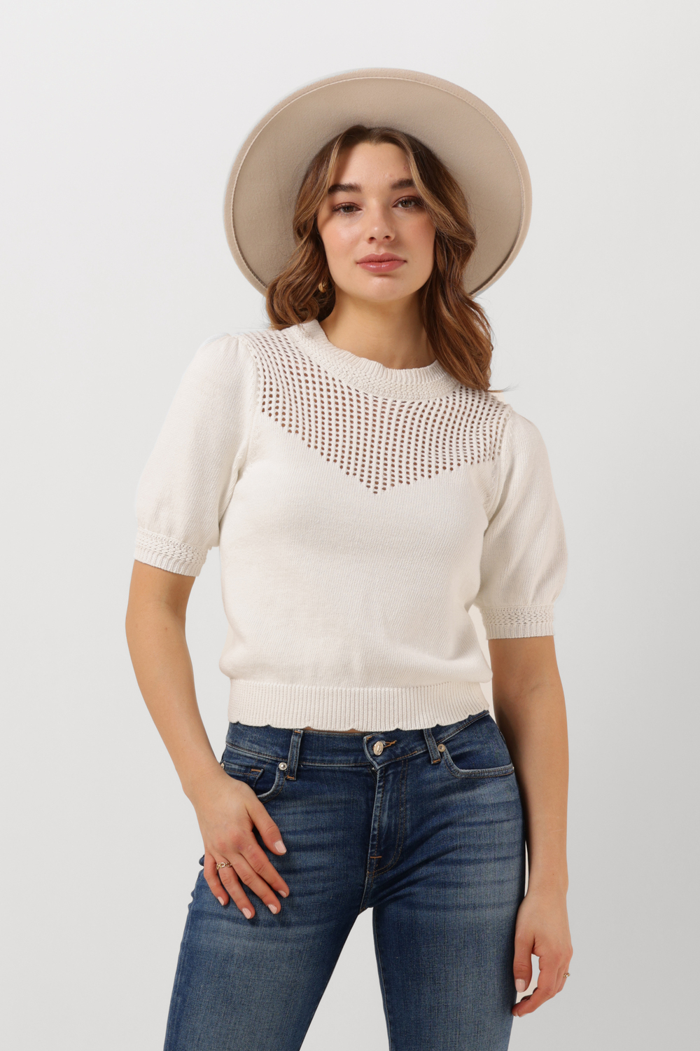 Ecru SUNCOO T-shirt PLEYEL | Omoda